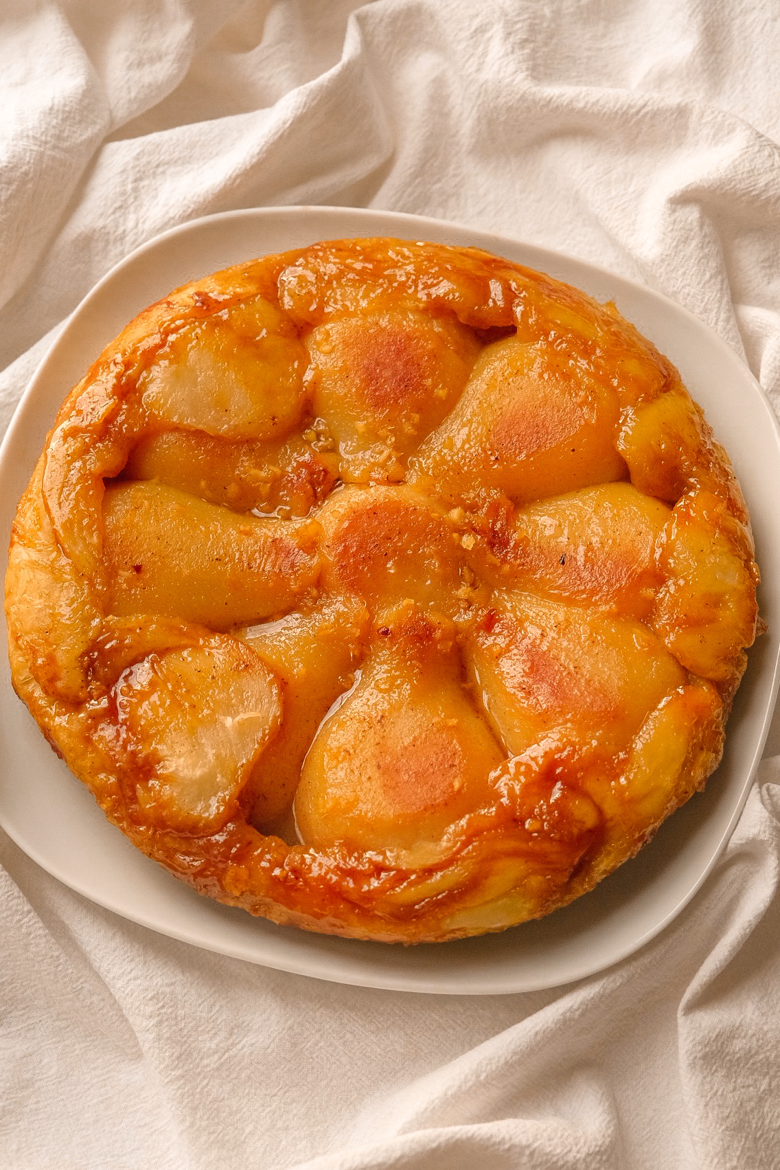 Pear Ginger Tarte Tatin