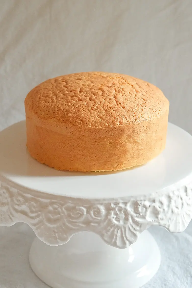 The BEST fluffy Genoise Sponge Cake